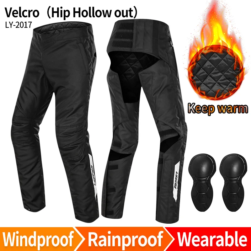 LYSCHY-Winter-Motorcycle-Riding-Pants-Quick-Release-Quick-Wear-Pants ...