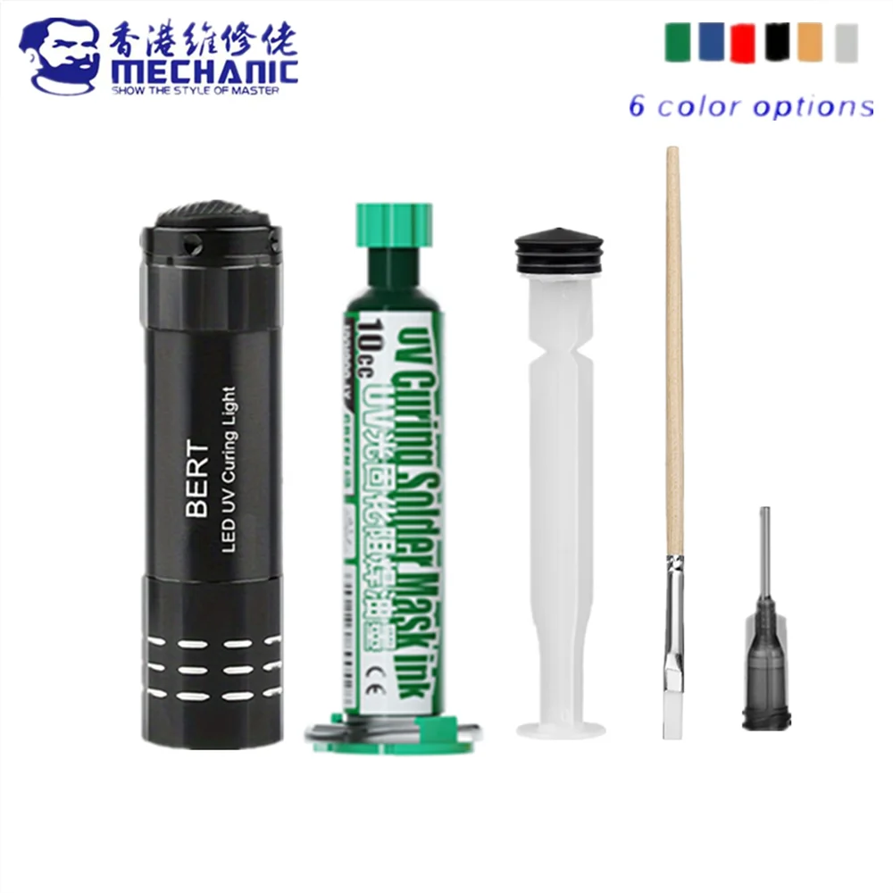 MECHANIC-UV-Light-Curing-BGA-PCB-Solder-Mask-Ink-Green-Welding-Oil ...