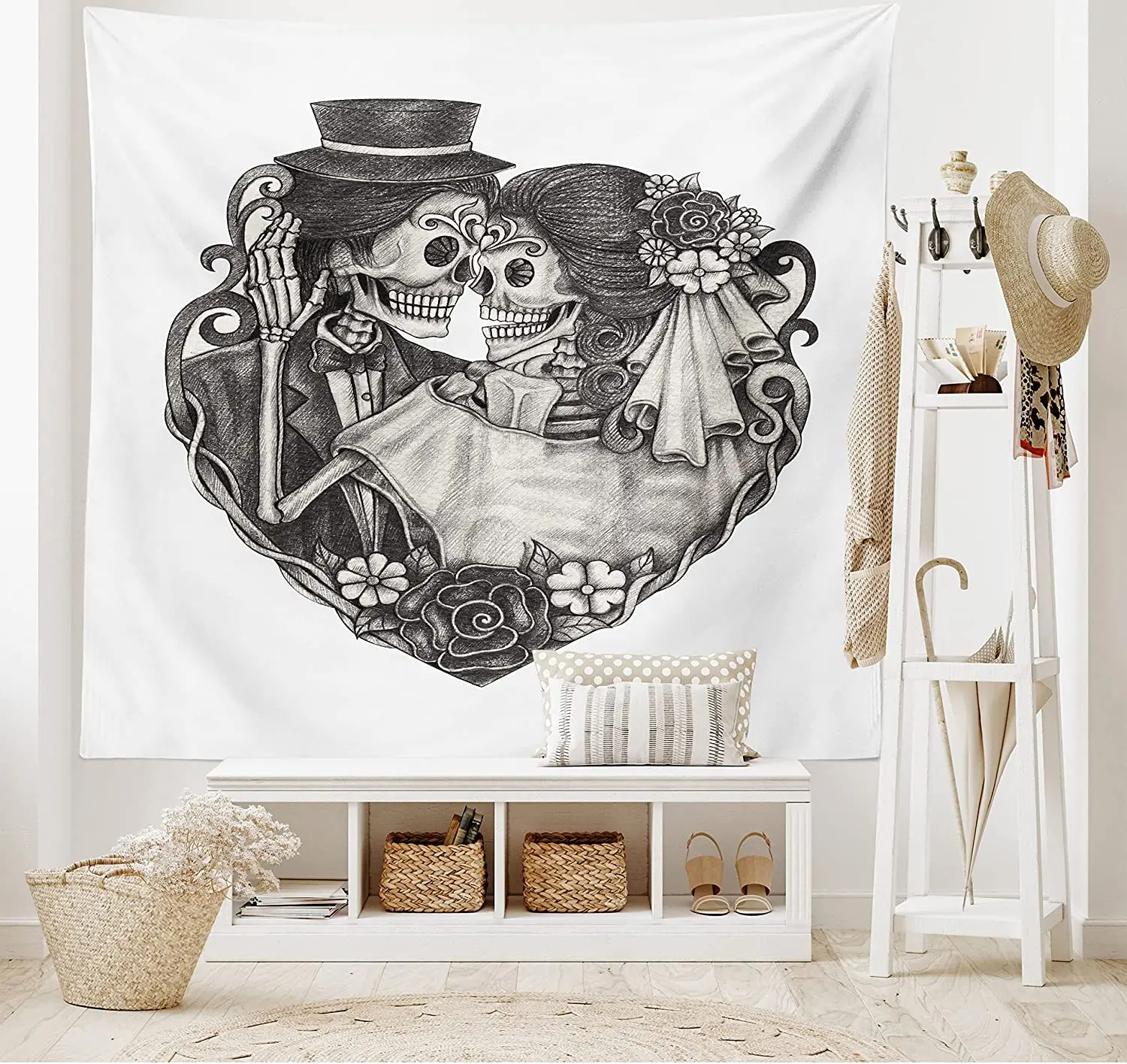 Day Of The Dead Bride And Groom Tattoo