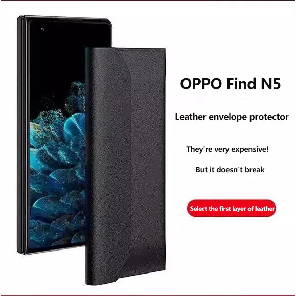 Luxury Leather Case For OPPO Find N5 5G N3 N2 N Oneplus Open Sleeve ...