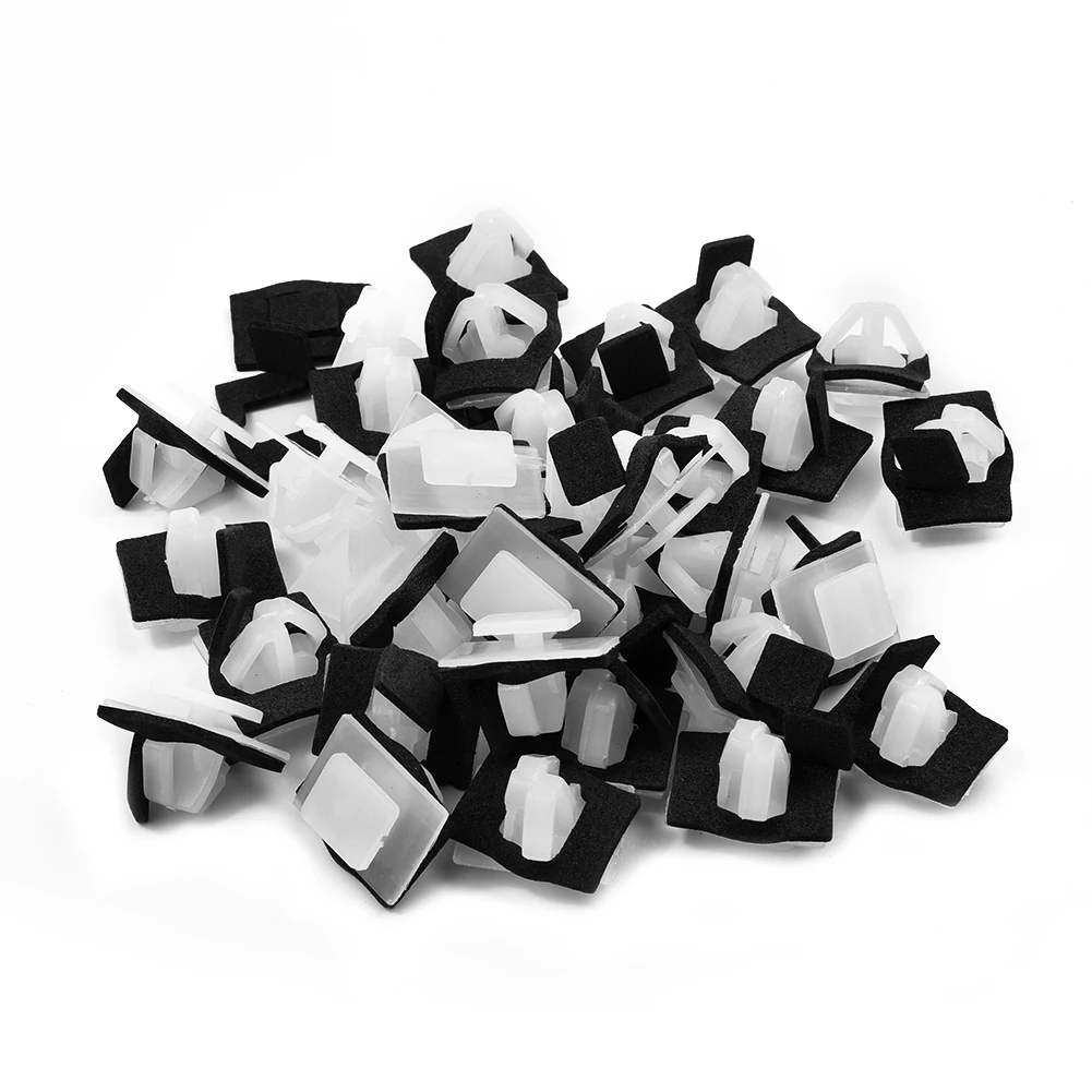 50Pcs-Car-Clips-Nylon-Moulding-Clips-Rocker-Panel-Retainer-W-Sealer-For ...