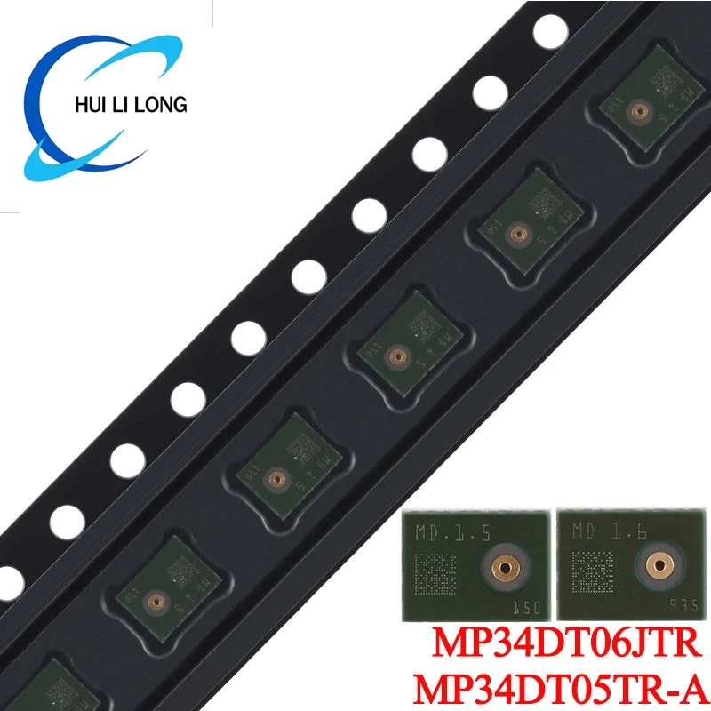 MP34DT06JTR MP34DT05TR-A LGA-5 MEMS Audio Sensor Omnidirectional ...