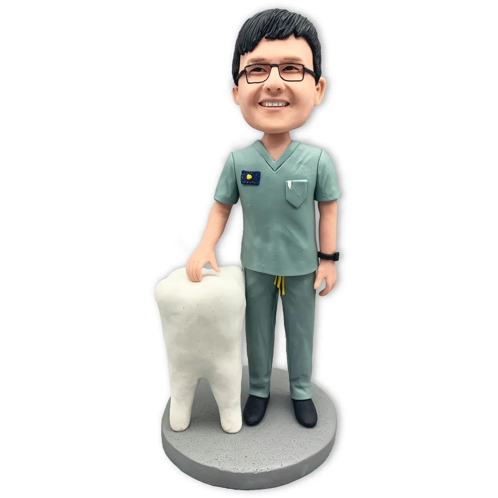 Custom Dentist Bobblehead Figure, Doctor Fully Custom Sculpture, Doctor ...