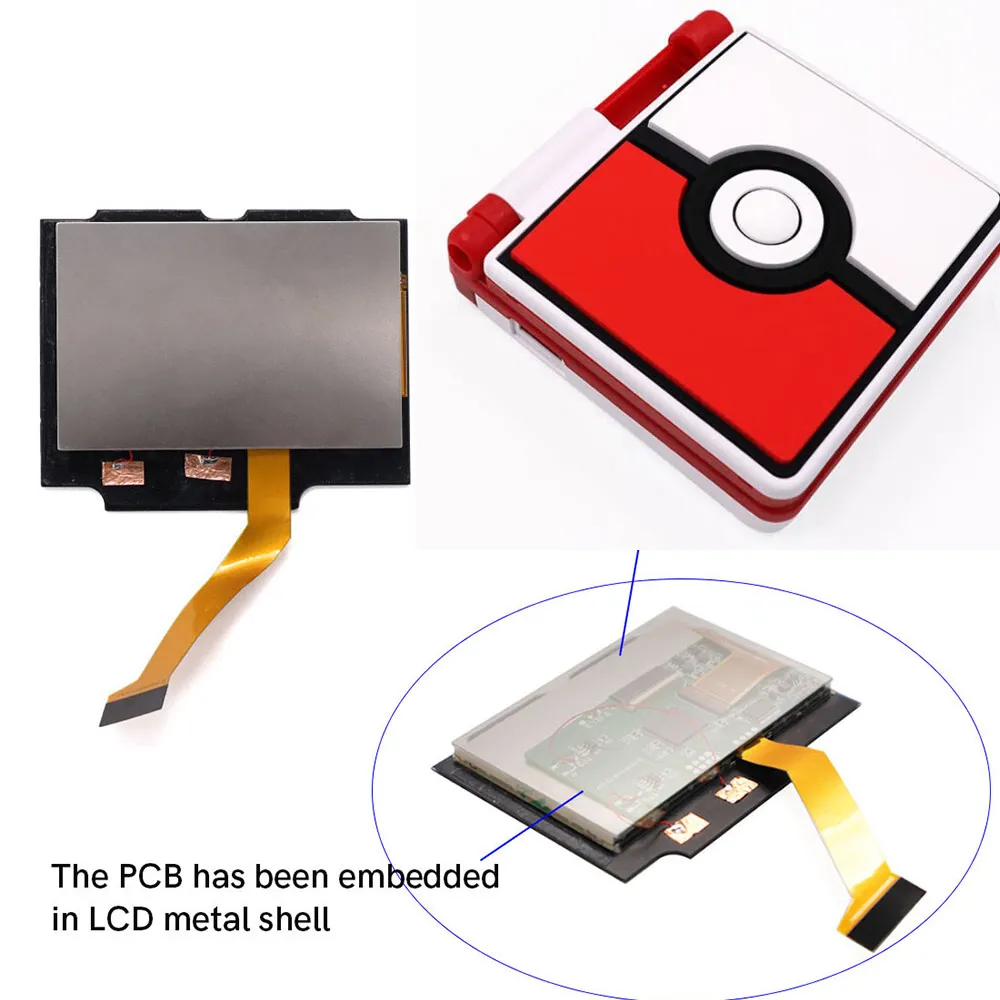 2023-New-GBA-SP-Replacements-IPS-Drop-in-Laminated-LCD-Mod-Kits-Screen ...