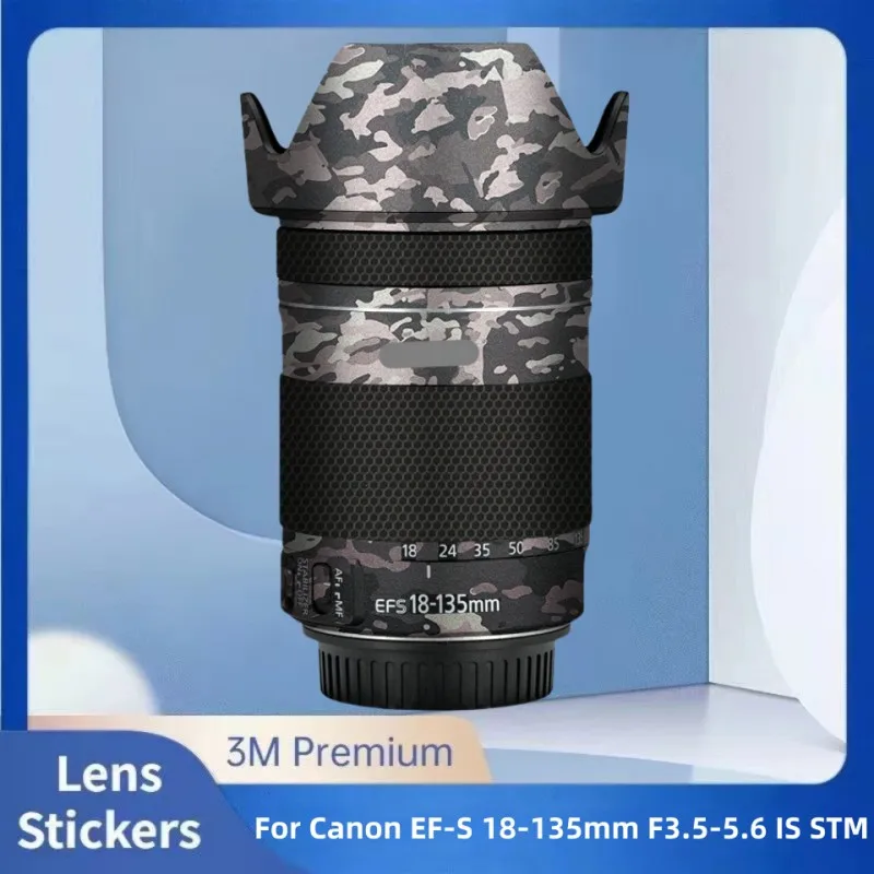 Customized-Sticker-For-Canon-EF-S-18-135mm-IS-STM-Decal-Skin-Camera ...