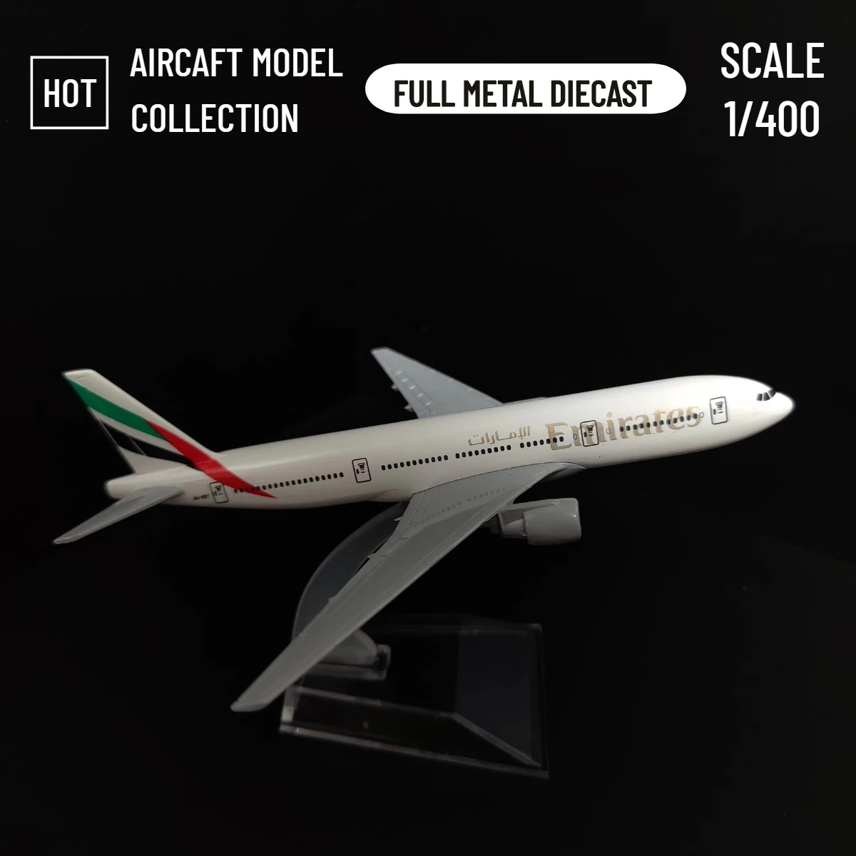 Scale-1-400-Metal-Aircraft-Replica-15cm-Emirates-Airlines-A380-B777 ...