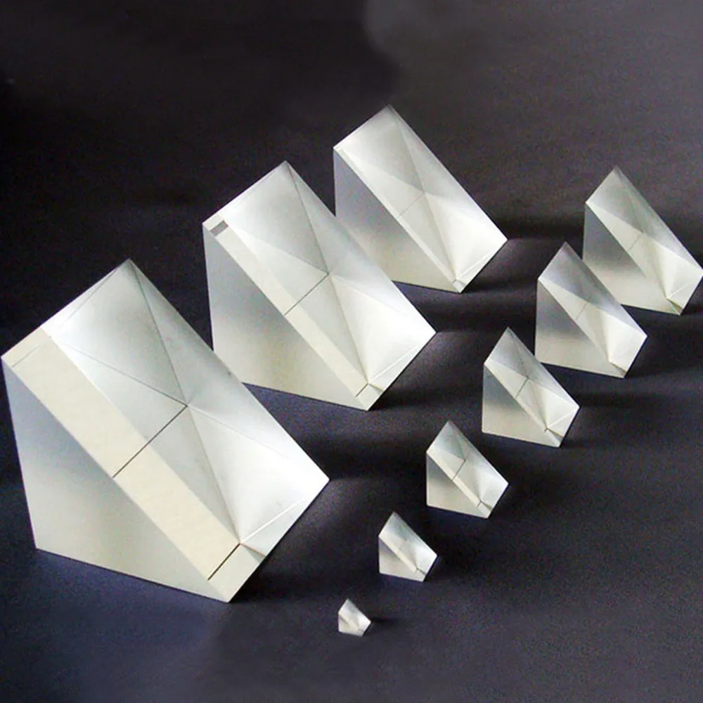 Medici-n-ptica-con-recubrimiento-en-muestra-de-prisma-Triangular-de ...