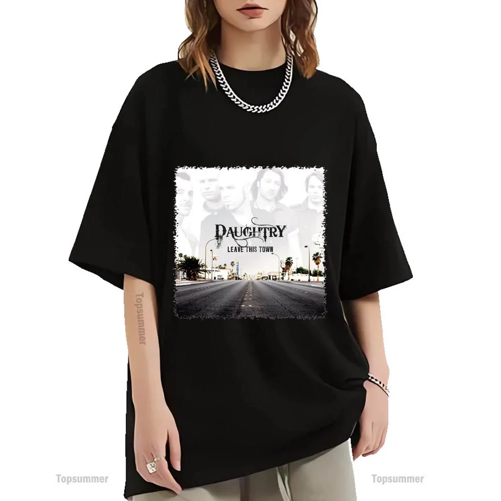 Leave-This-Town-Album-T-Shirt-Daughtry-Tour-T-Shirt-Men-S-Emo ...