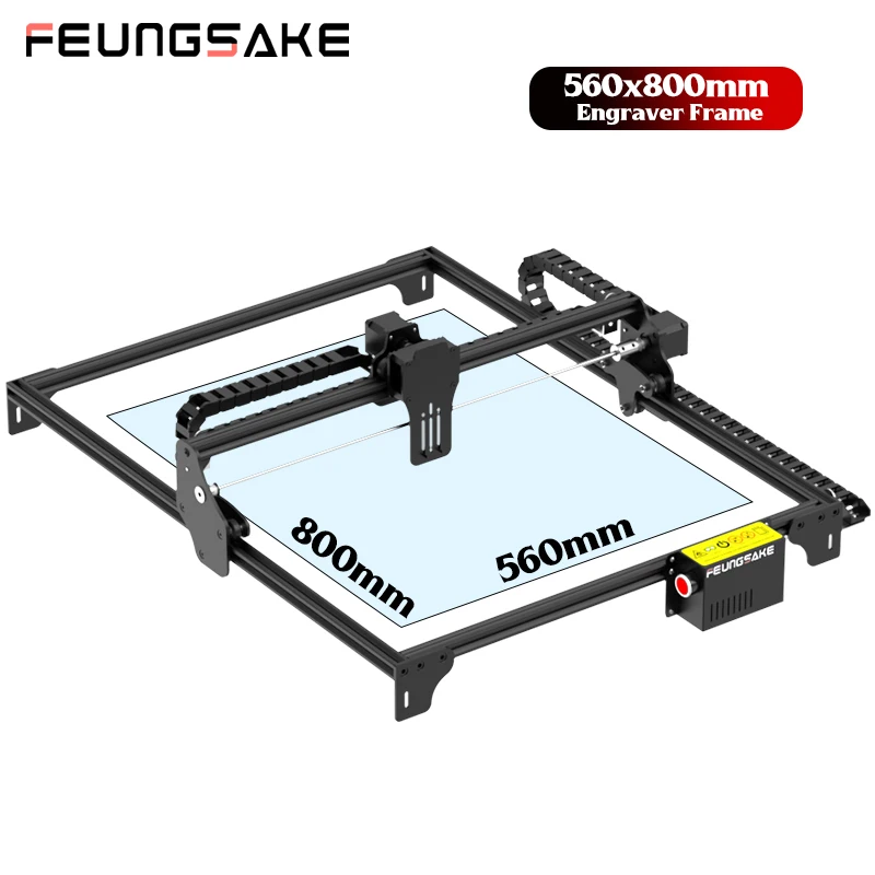 Laser-Cutter-And-Engraver-Frame-Kit-560-800Mm-Grbl-Controller-Diy-Laser-Engraving-Machine-Frame ...