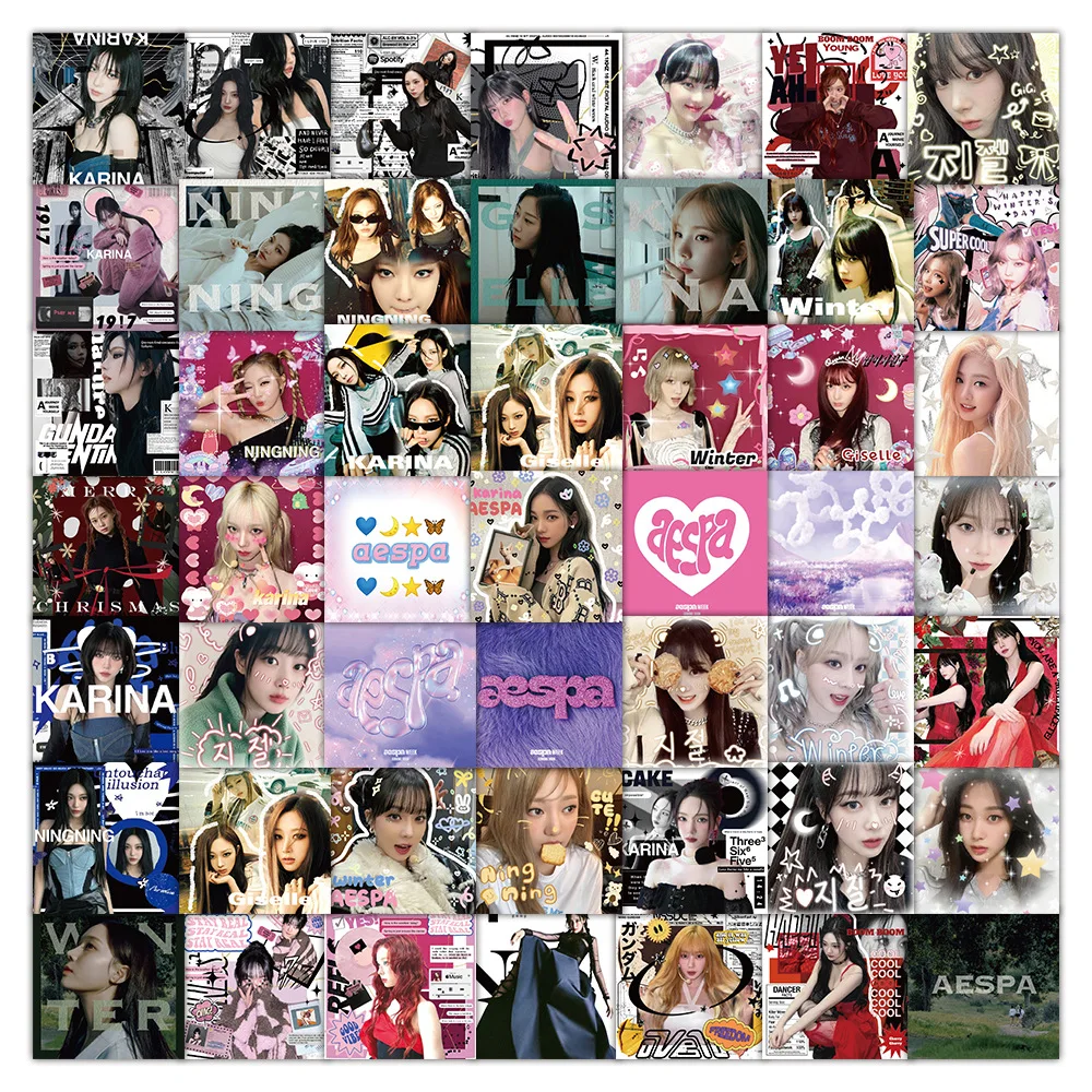 10-30-60PCS-Kpop-Star-Idol-Stickers-Music-Girls-Band-Decoration-Fans ...