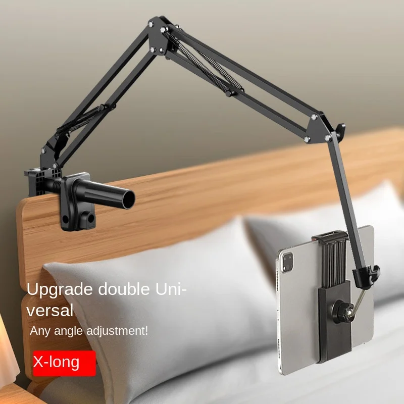 For Ipad Tablet Stand Lazy Mobile Phone Bracket Universal Telescopic ...