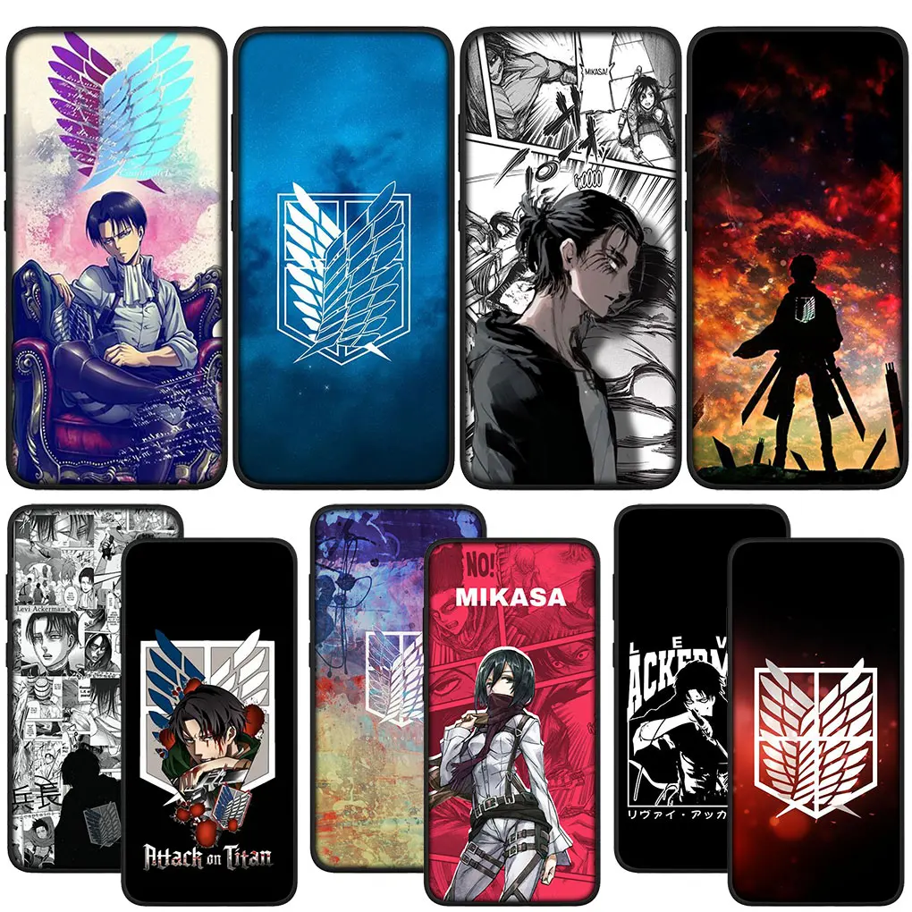 Levi-Attack-on-titan-Jaeger-Eren-Phone-Cover-for-Samsung-Galaxy-Note-20 ...