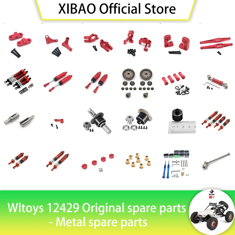Wltoys-piezas-Repuesto-Para-Coche-Teledirigido-Accesorios-Mejora-Metal ...