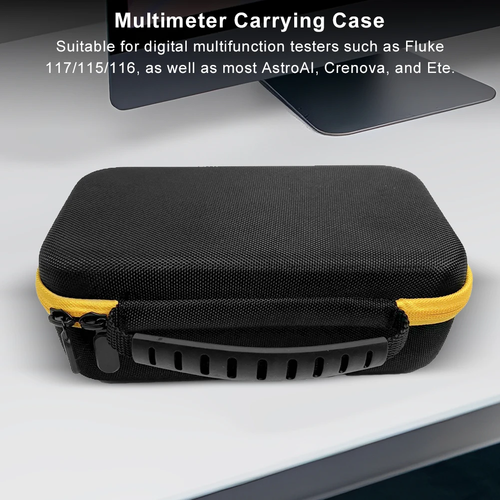 Traveling Case for Fluke 115/116/117/113/114 Digital Multimeter Anti ...