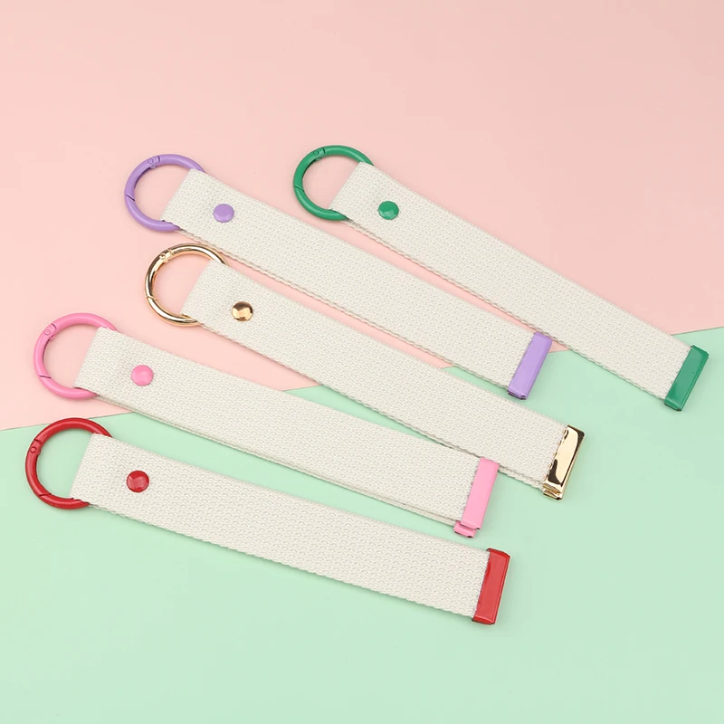 Creative-Canvas-Keychain-Key-Tag-For-Bag-Suitcase-Pendant-Anti-lost ...