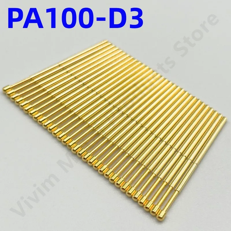 100PCS-PA100-D3-Spring-Test-Probe-PA100-D-Test-Pin-P100-D-P100-D3-Test ...