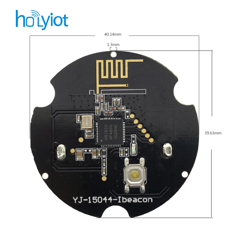 Wholesale-Nordic-NRF51822-Bluetooth-4-0-Beacon-BLE-holyiot-iBeacon-bluetooth-low-energy-module ...