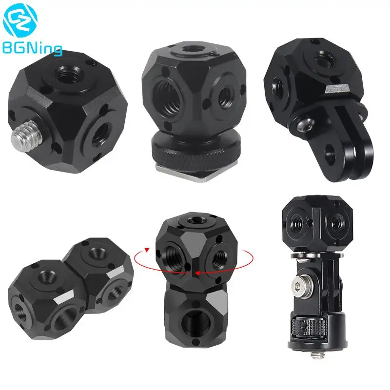 Mini-Magic-Cube-Transfer-Screw-Holes-ARRI-1-4-3-8-Adapter-for-GoPro ...