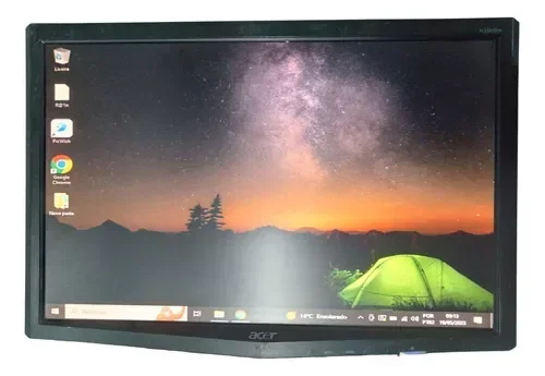 Monitor-LCD-X193W-com-liga-es-VGA-e-DVI-monitores-sem-fundamento-c-mara ...