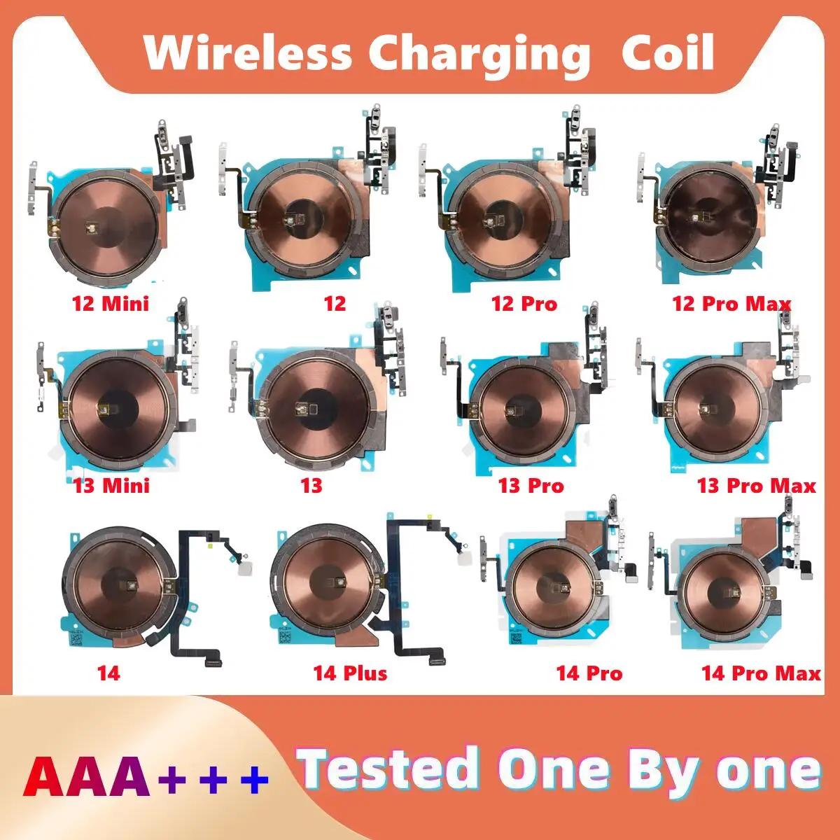 Wireless-Charging-Chip-Coil-For-iPhone-12-13-14-15-Pro-Max-Mini-Plus ...