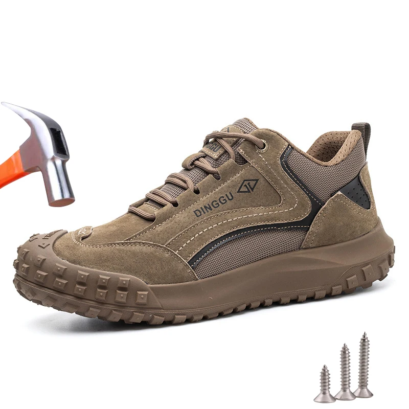 Safety-Shoes-Men-For-work-Indestructible-Wear-resisting-Work-Sneakers ...