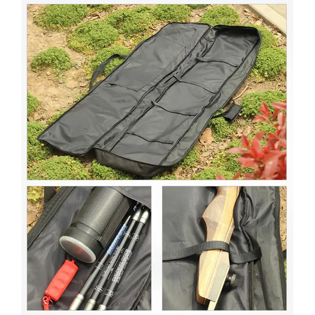 Large Capacity Recurve Bow Case Hand Tote Wear-Resistant Shoulder Bag ...