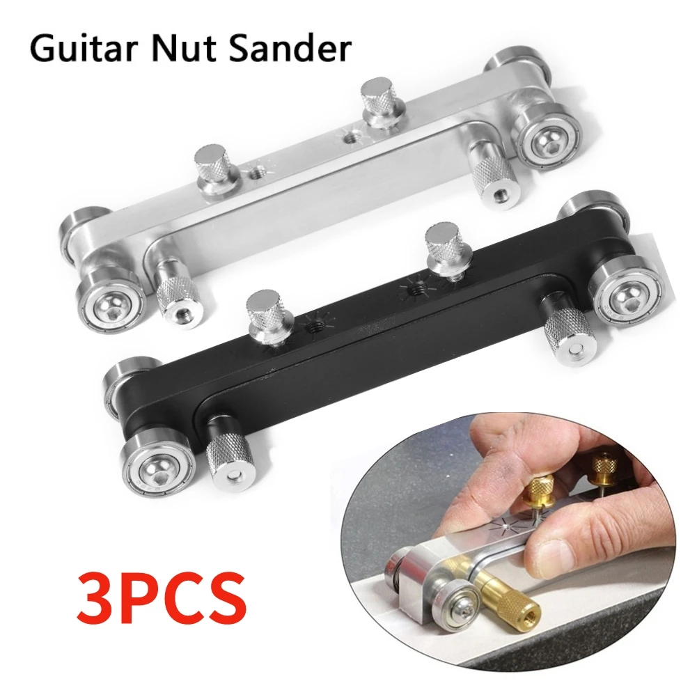 1-2pcs-Guitar-Bridge-Grinding-Sander-Adjustable-Bass-Nut-Saddle-Sander ...