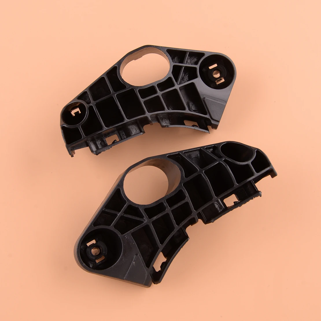 1-Pair-Black-Car-Front-Bumper-Bracket-Retainer-52536-30190-52535-30210 ...
