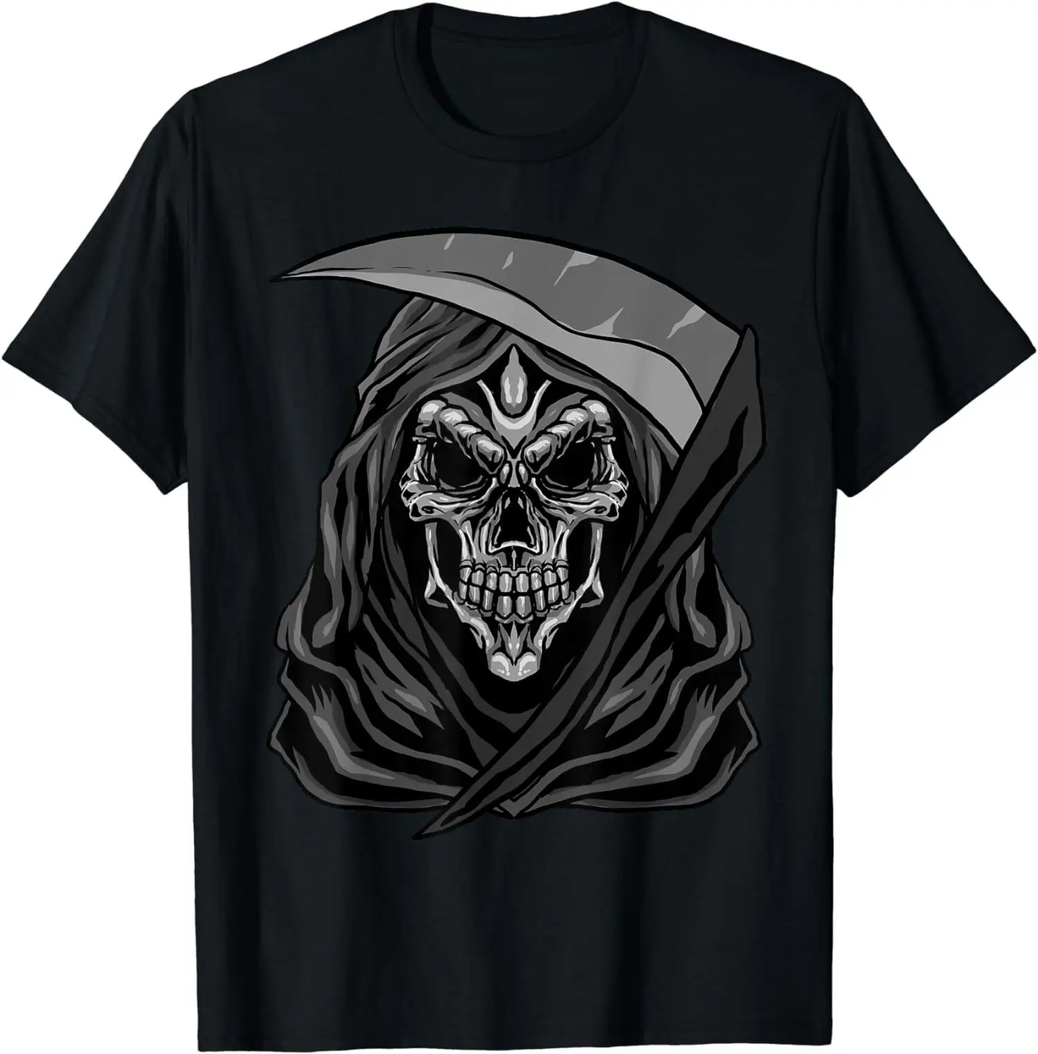 NEW-LIMITED-Grim-Reaper-Angel-Of-Death-Cool-Scythe-Dead-Mower-T-Shirt-S ...