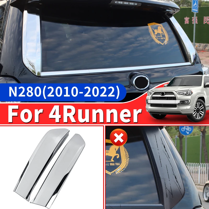 For-2012-2022-Toyota-4Runner-Rear-Window-Trim-Exterior-Modification ...