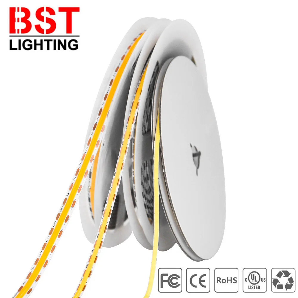 Tira-de-luces-LED-COB-FOB-ultrafina-3mm-5mm-8mm-de-ancho-400LED-m ...