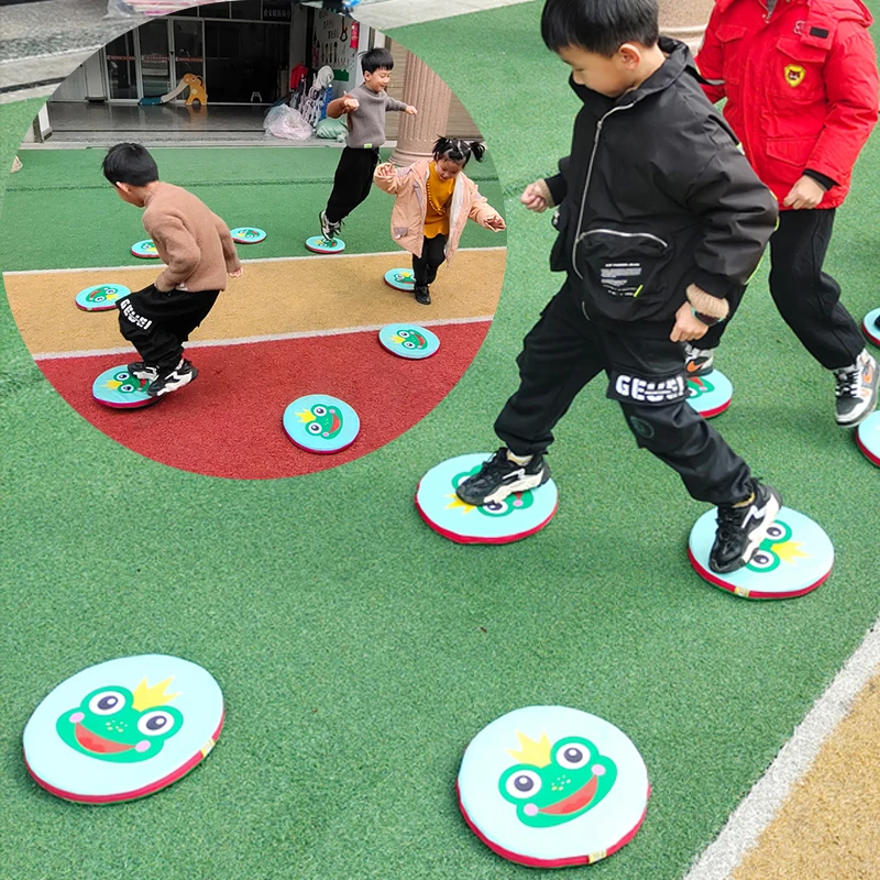 개구리 매트 야외 게임 가족 게임 정원 게임 재미있는 어린이 야외 장난감 성인용 팀 빌딩 게임 야외 활동 게임