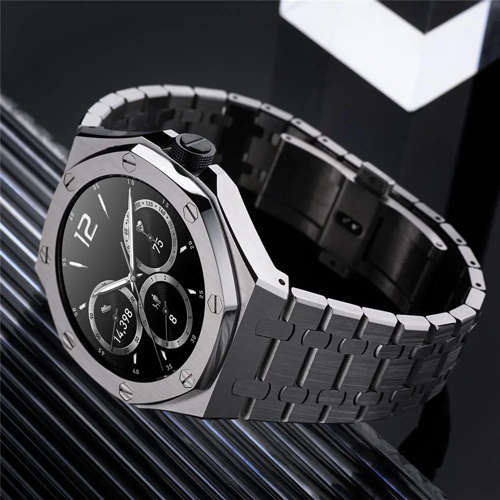 For Huawei Watch GT Cyber Stainless Steel AP Mod Kit Protective Case ...