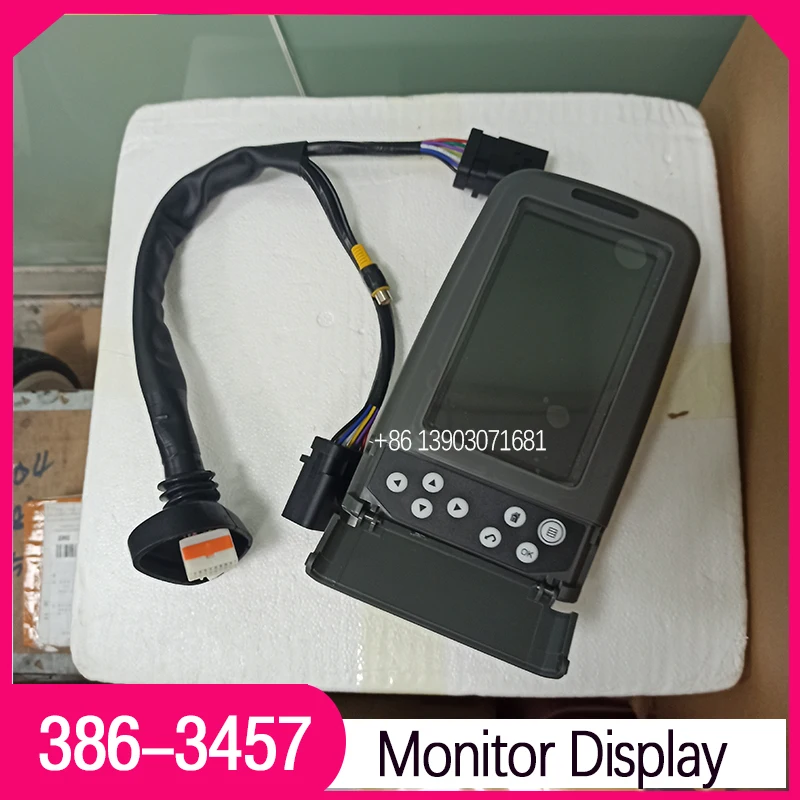 Programed-LCD-Monitor-386-3457-3863457-for-Caterplliar-320D-E320D-330D ...