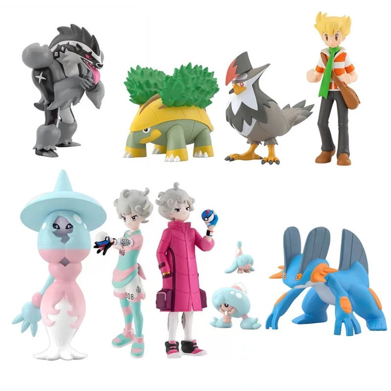 Brinquedos-modelo-escala-elfo-regi-o-de-Galar-Bede-Barry-Staraptor ...