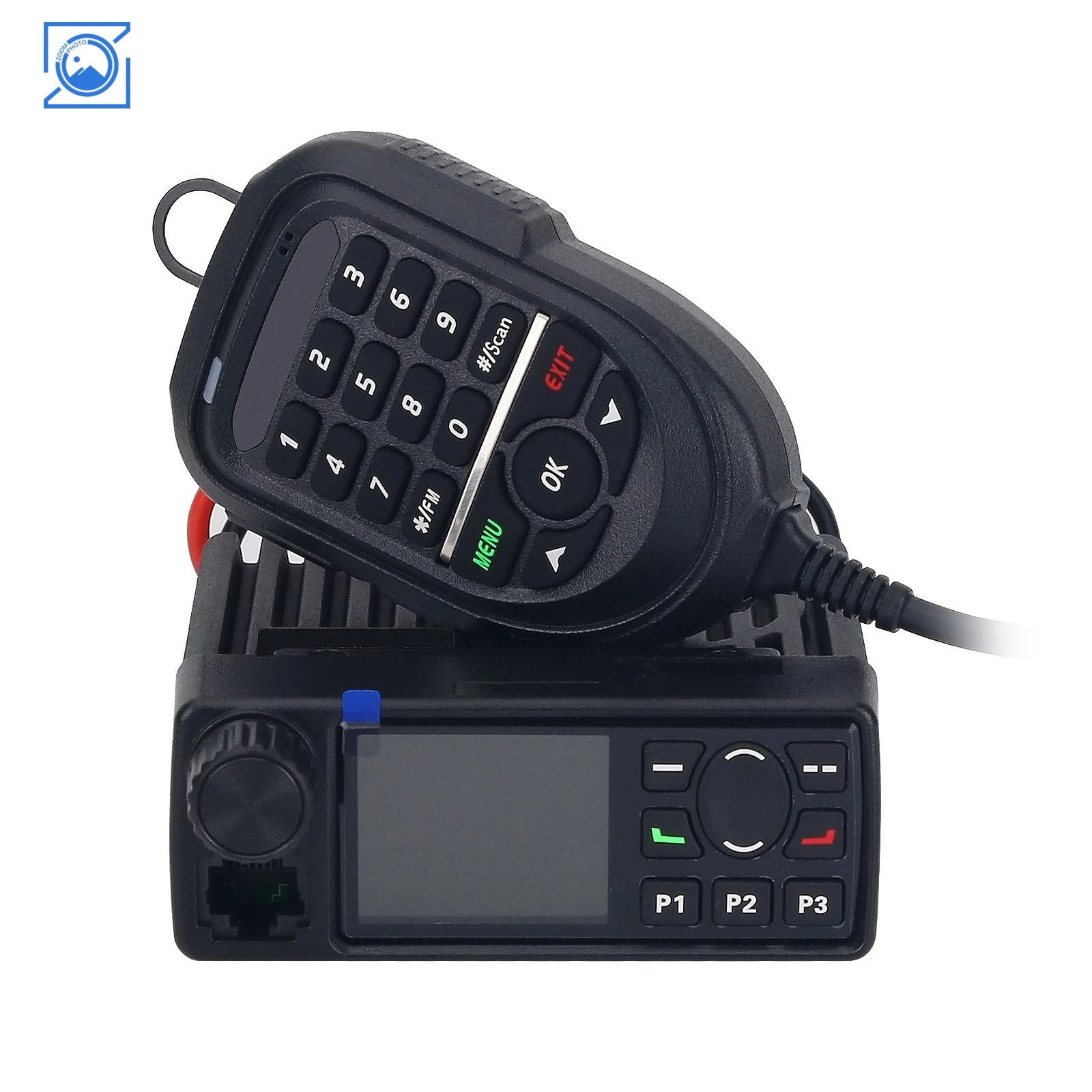 HamGeek Mini Mobile Radio MT-8900 AM FM Receiver VHF UHF Transceiver ...