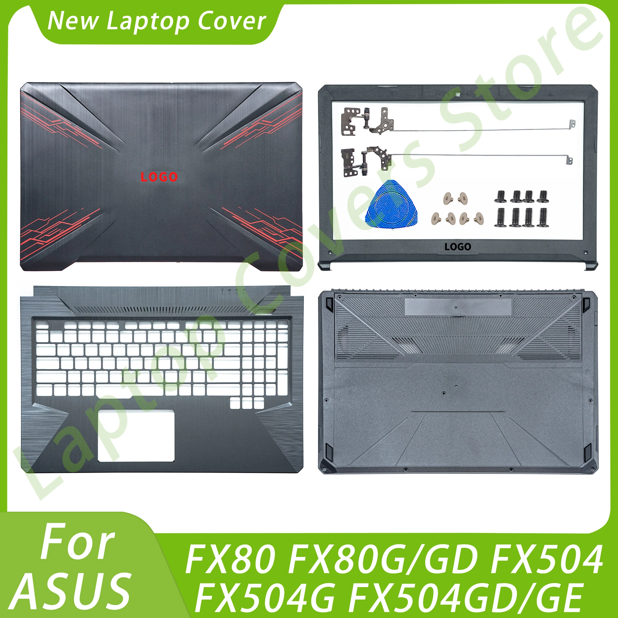 New-Laptop-Covers-For-ASUS-FX80-80G-80GD-FX504-504G-FZ80-ZX80G-LCD-Back ...
