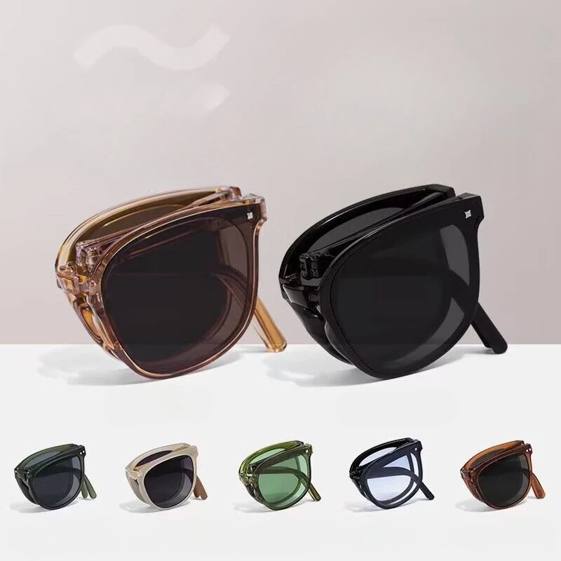 Folding sunglasses, portable, ultra light sun protection, UV protection ...