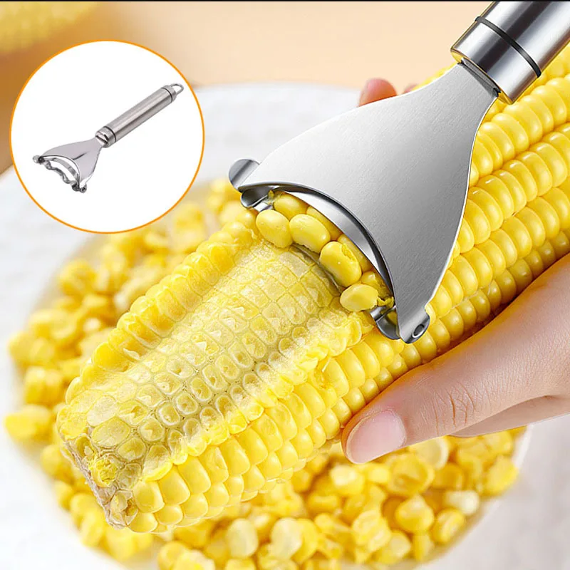 1pcs-Stainless-Steel-Corns-Peeler-Corn-Planer-Tool-Separate-Cutter ...