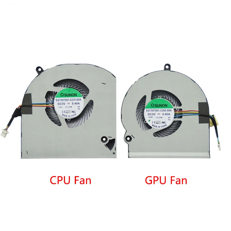 Replacement New Laptop Cpu Gpu Cooling Fan For Dell Alienware 15 R3 R4 ...