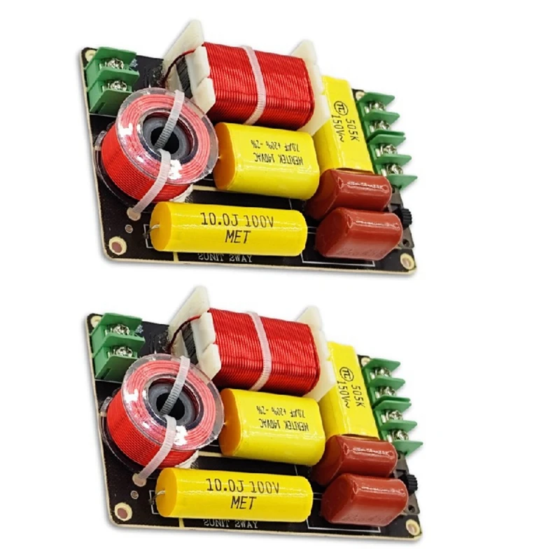 2Pcs-WEAH-250-250W-Tweeter-Bass-Crossover-Filter-DIY-Speaker-Filter ...