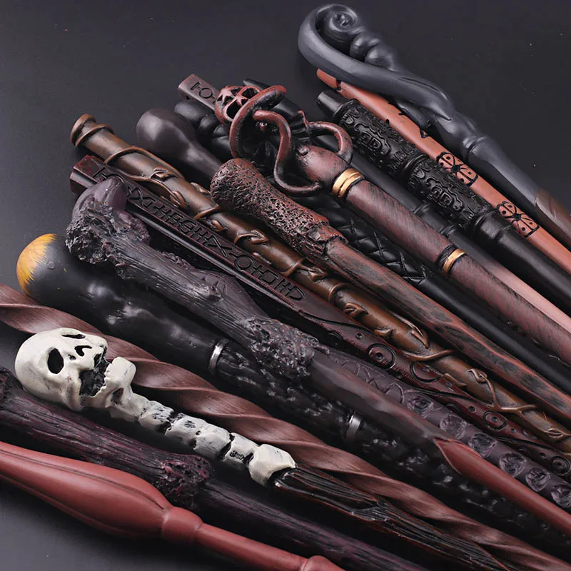 JD-Magic-Wands-Metal-Iron-Core-Severus-Snape-Ron-Bellatrix-Draco-Malfoy ...