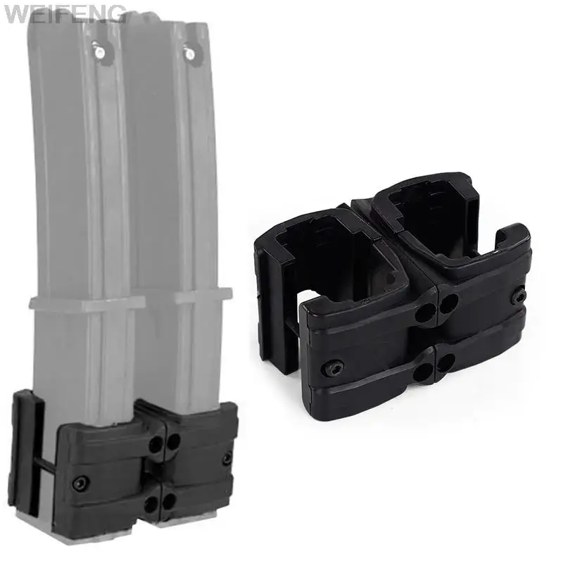 Tactical-Rifle-Dual-Magazine-Parallel-Clamp-para-MP7-Airsoft-Mag ...
