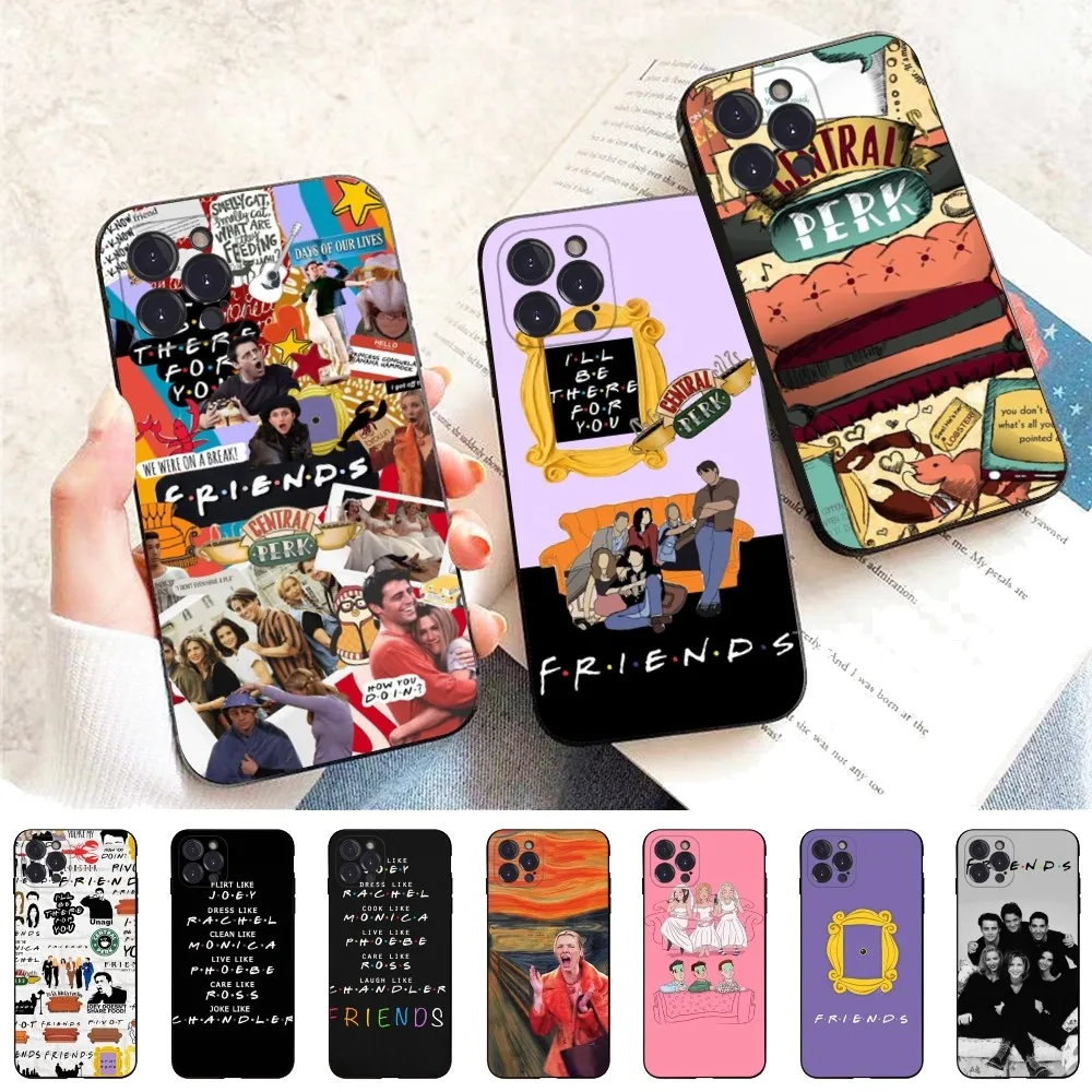 Friends-Tv-Show-Phone-Case-Silicone-Soft-for-iphone-15-14-13-12-11-Pro ...