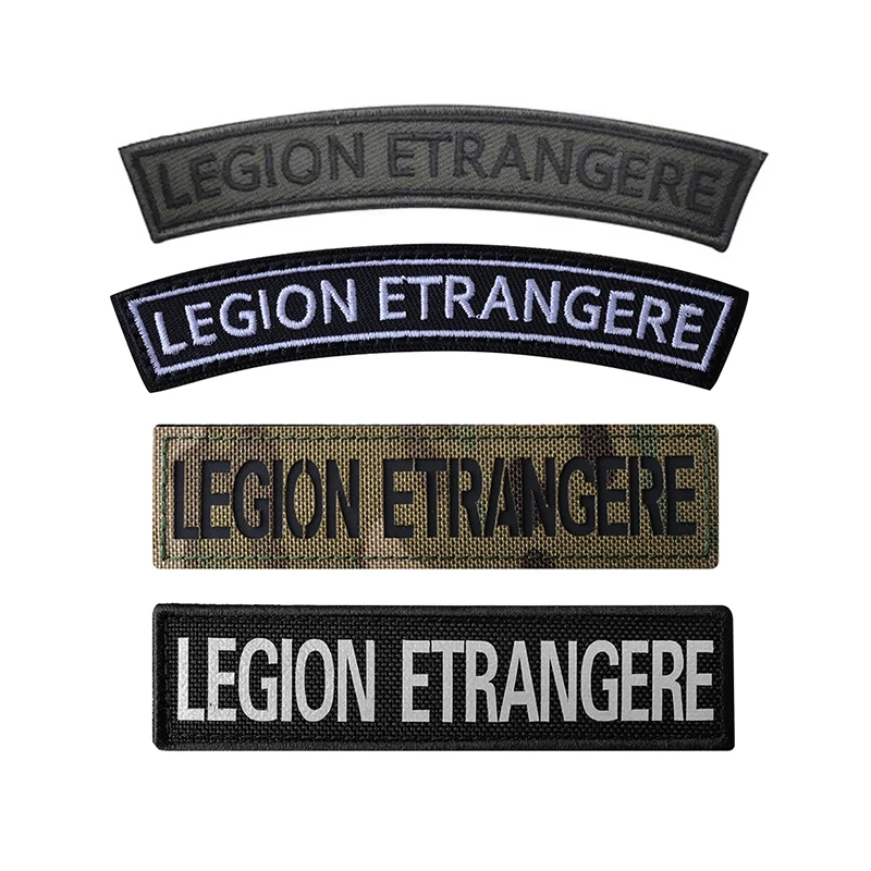 France-French-Foreign-Legion-Embroidery-Patches-IR-Hook-Loop-Patches ...