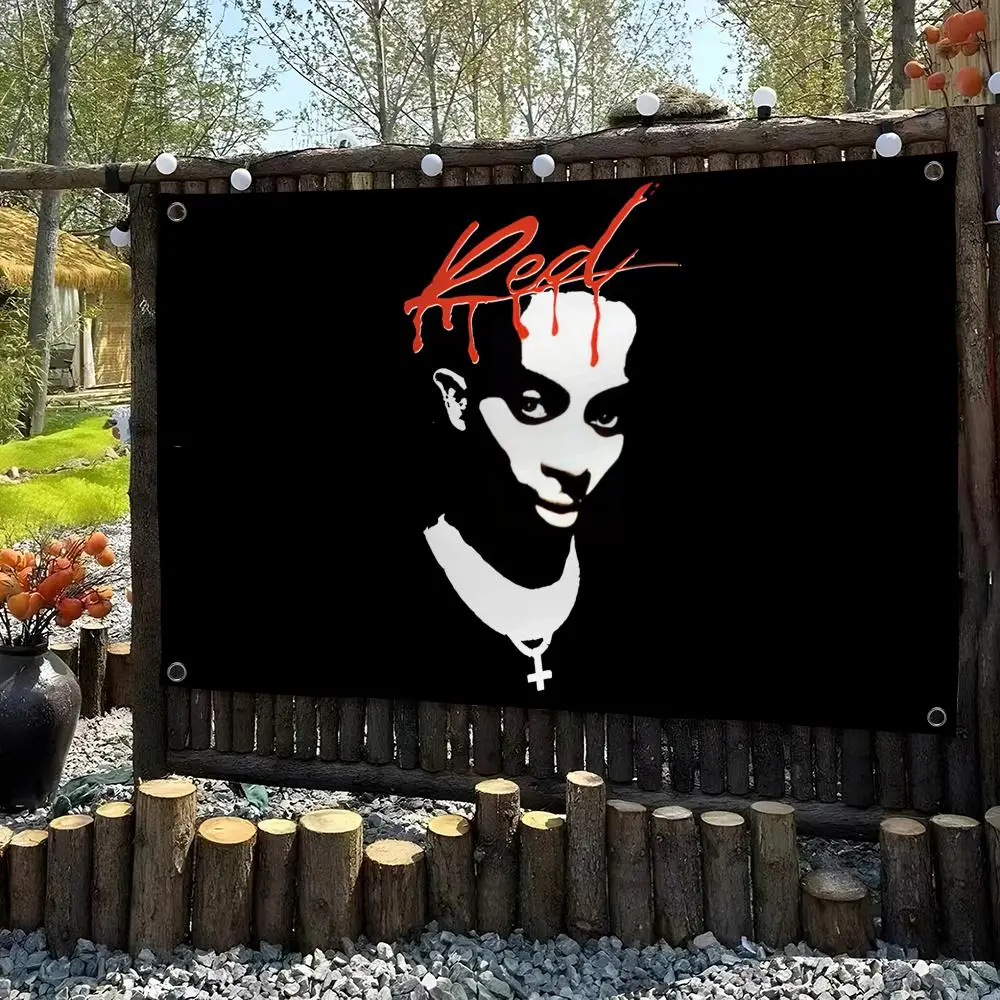 P-Playboi I Am Music C-Carti Die Lit Music Art Flags Custom Wall ...