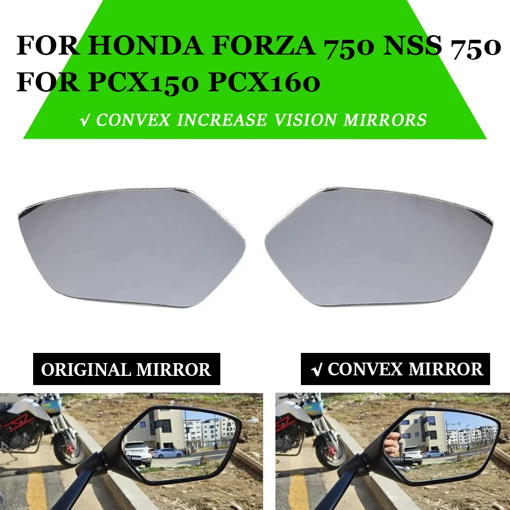 Motorcycle-Convex-Mirror-Increase-Side-Rearview-Mirrors-View-Vision ...