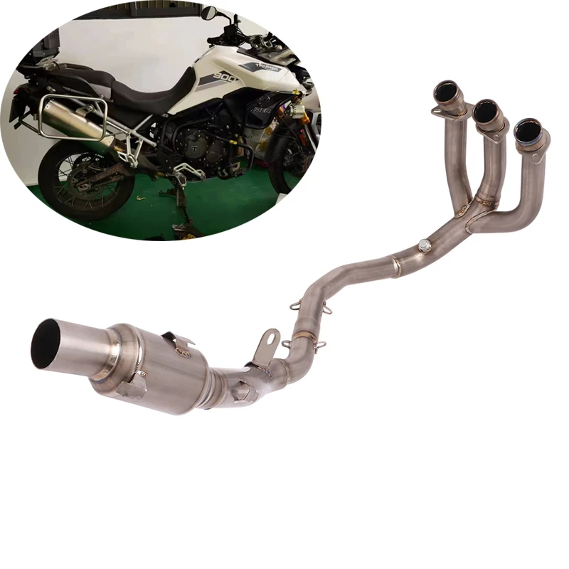 For Triumph Tiger 900 Tiger 850 2020 2021 Slip-on Exhaust System ...