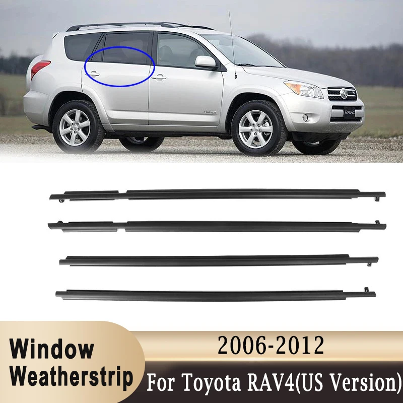 Window-Weatherstrip-Outer-Glass-Sealing-Rubber-Strips-Belt-Trim-for ...