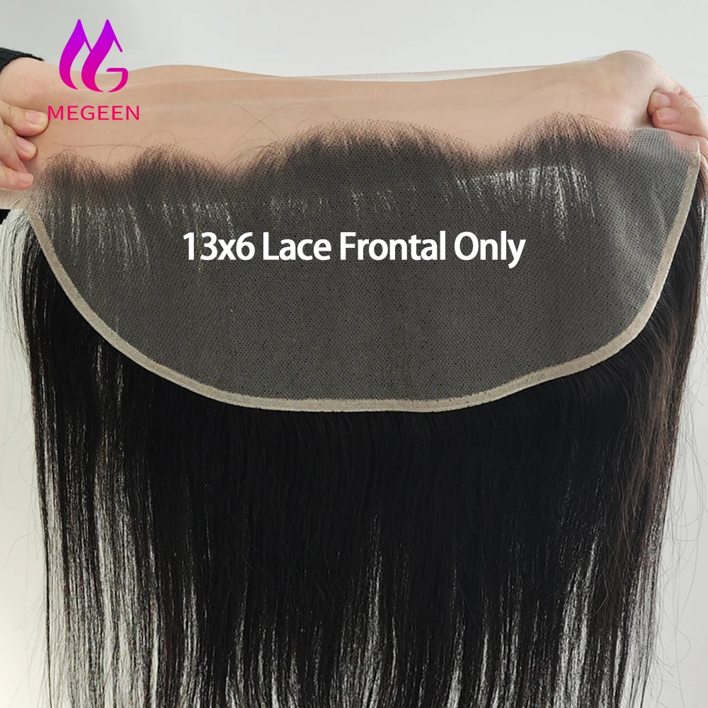 Megeen-13X6-Hd-Lace-Frontal-Only-Straight-Transparent-Lace-Frontal ...